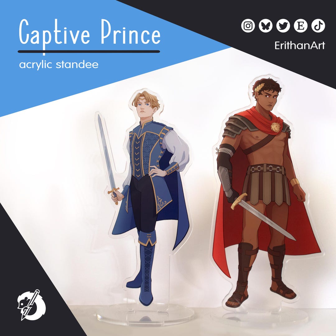 Captive Prince Standees - Etsy