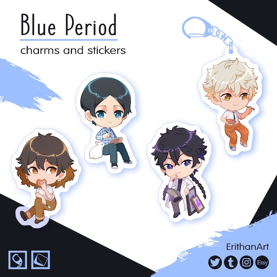 Blue Period Charms and Stickers Plushies only Preorders - Etsy