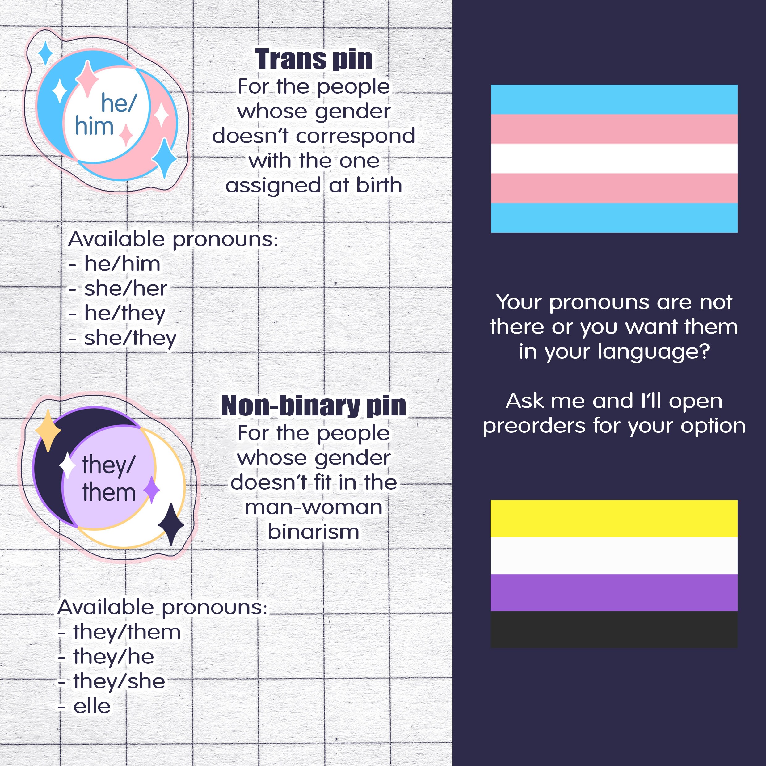 Pride Pins Stickers Magnets - Etsy