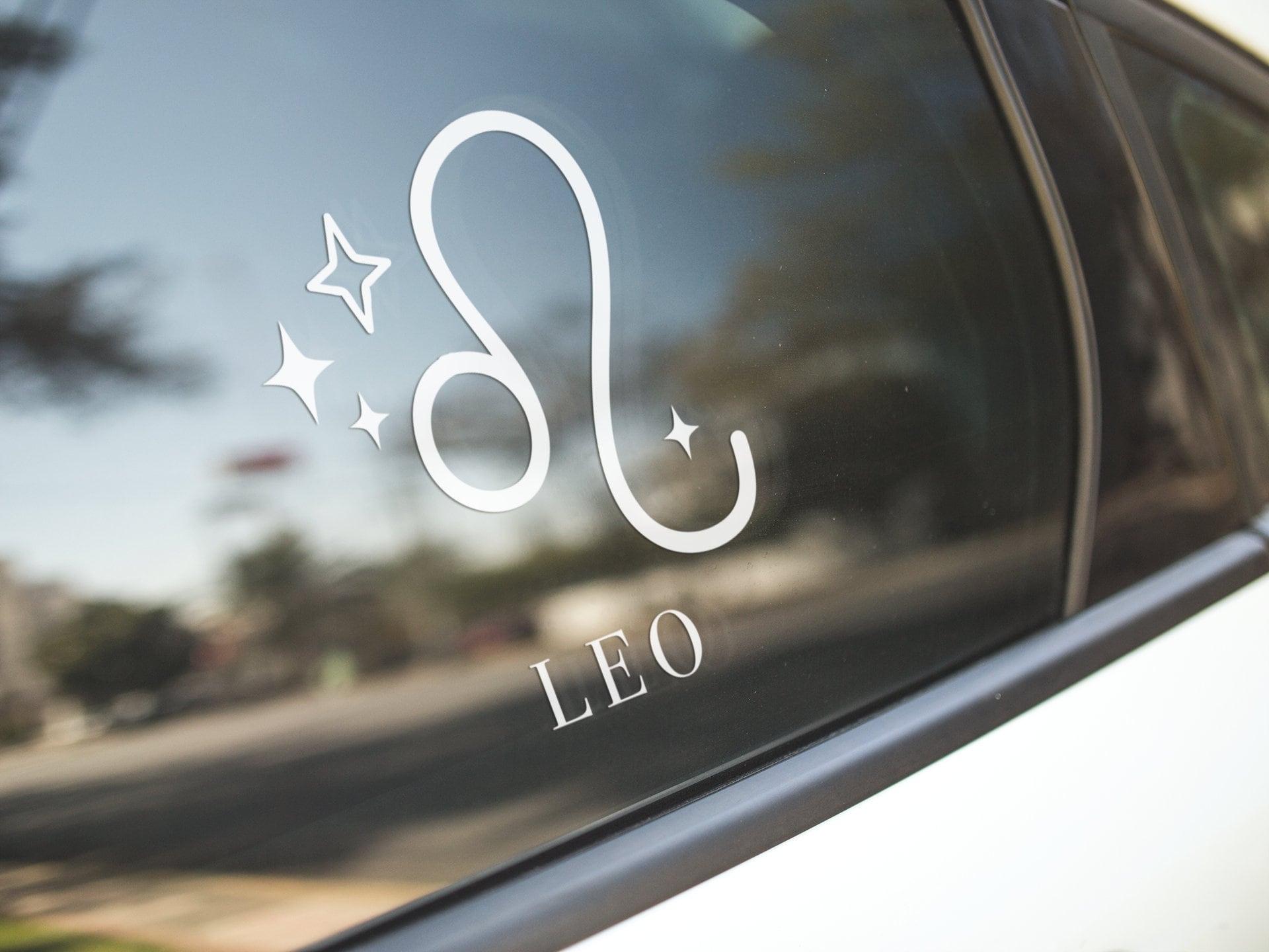 Leo Decal, Leo Car Decal, Leo Sticker, Horoscope Decal, Gift for Her ...