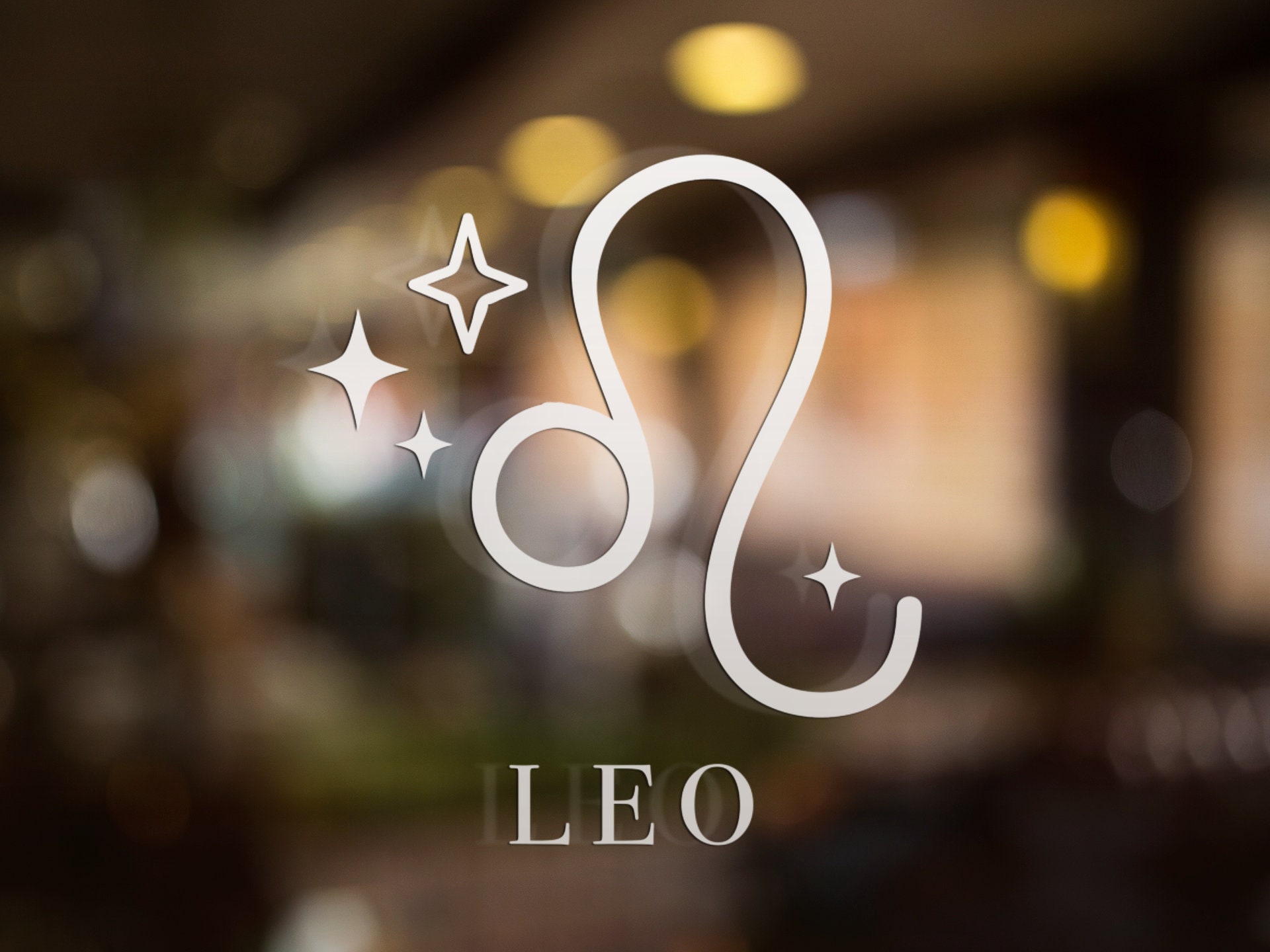 Leo Decal, Leo Car Decal, Leo Sticker, Horoscope Decal, Gift for Her ...