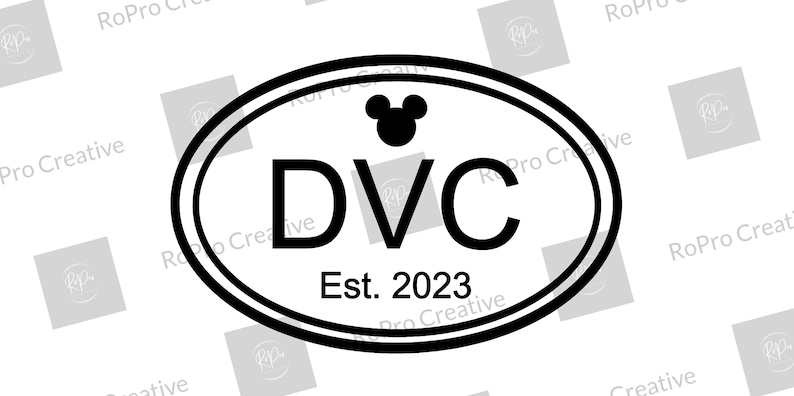 Custom DVC Member Decal, Disney Car Decal, Disney Car Sticker, Disney ...