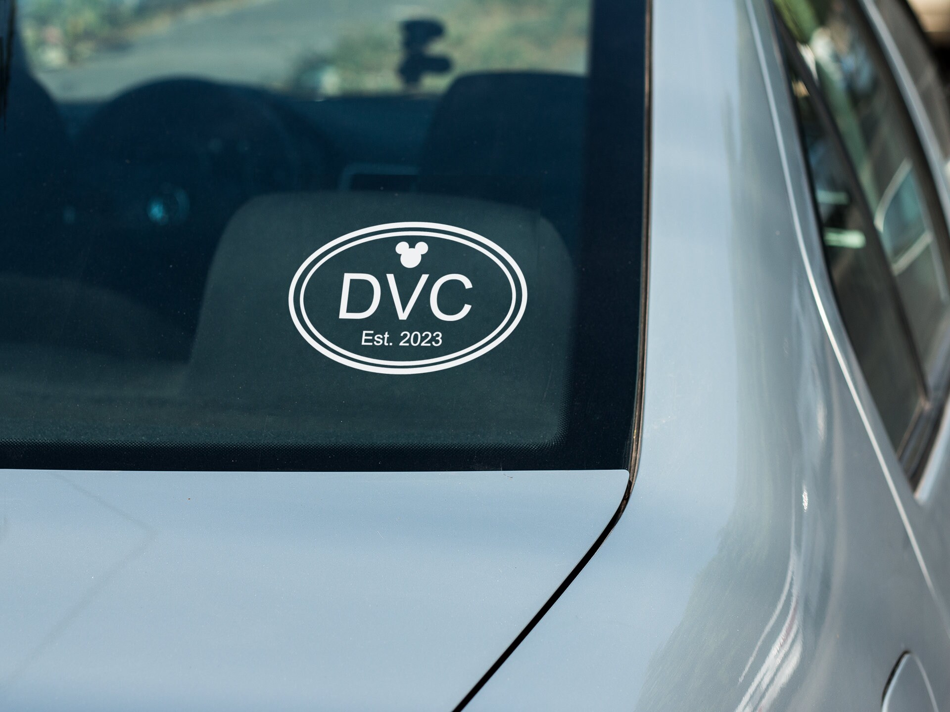 Custom DVC Member Decal, Disney Car Decal, Disney Car Sticker, Disney ...