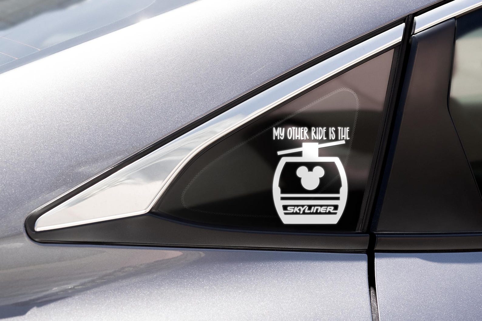 Disney Skyliner Decal, Disney Car Sticker, Disney World Decal, Disney ...