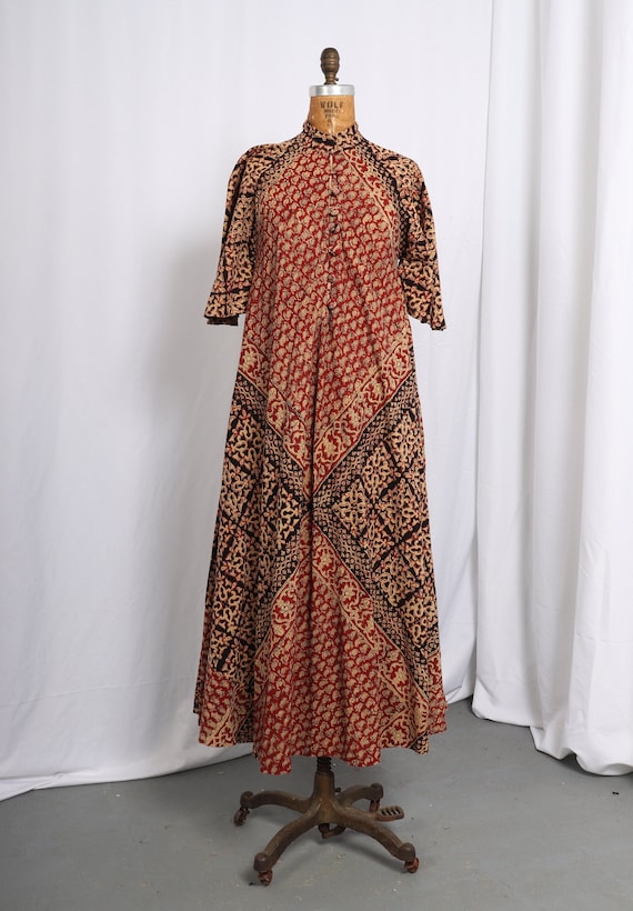 indian block print dress - Gem