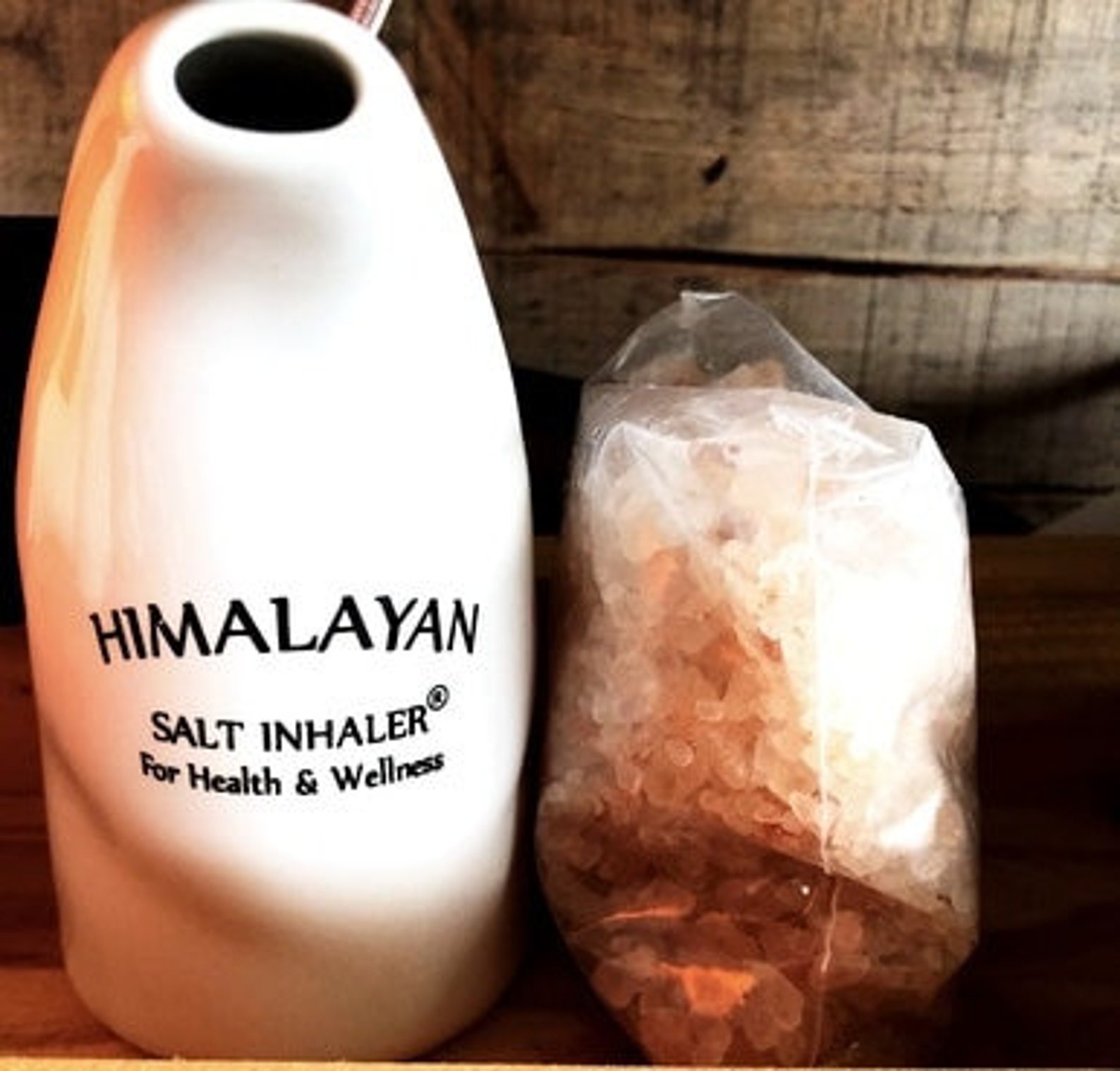 SALT INHALER, HIMALAYAN Salt, Anxiety Crystal Salt Inhaler, Best Salt ...