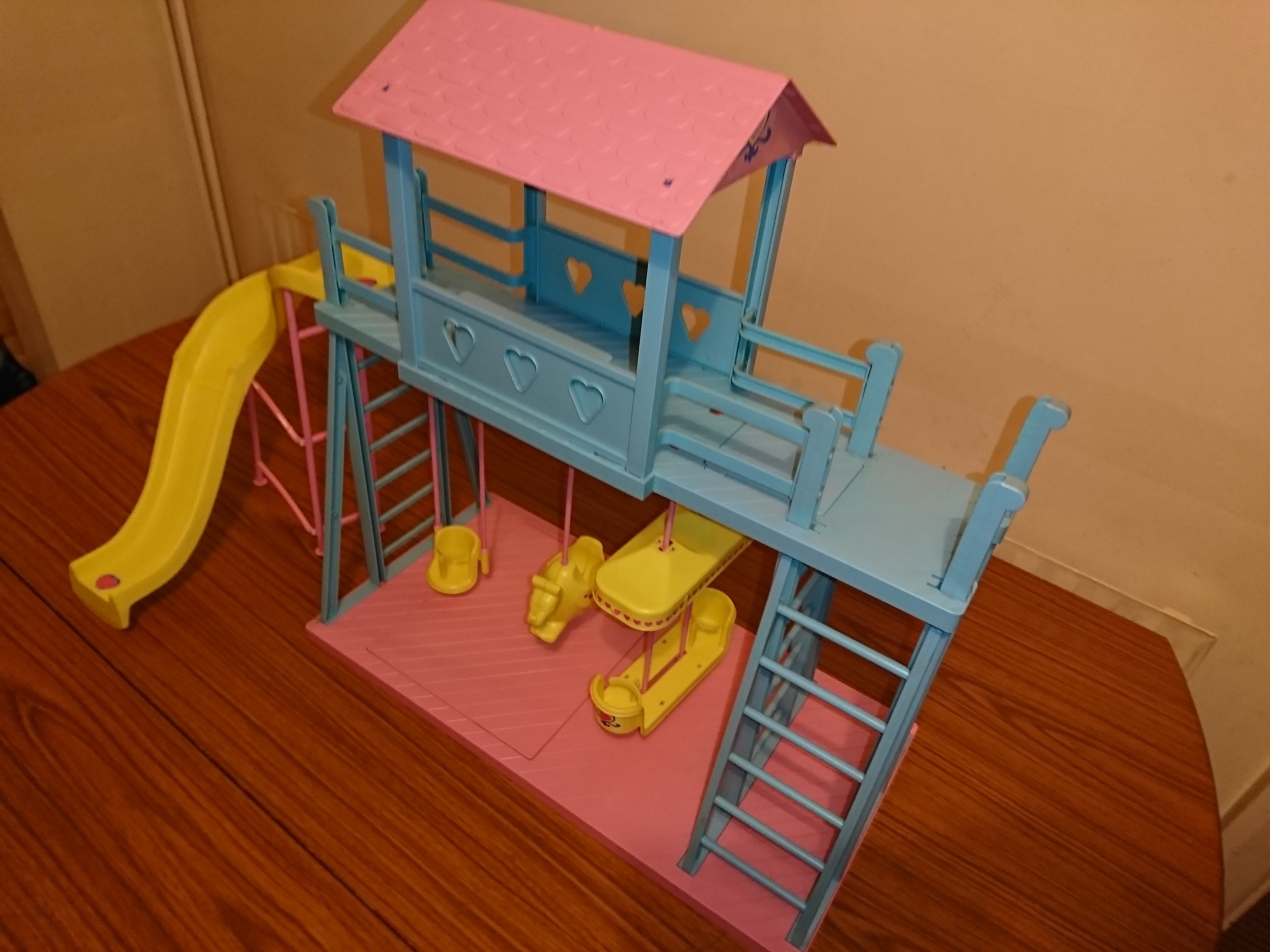Vintage 1985 Barbie Heart Family Playground Swing Set - Etsy UK