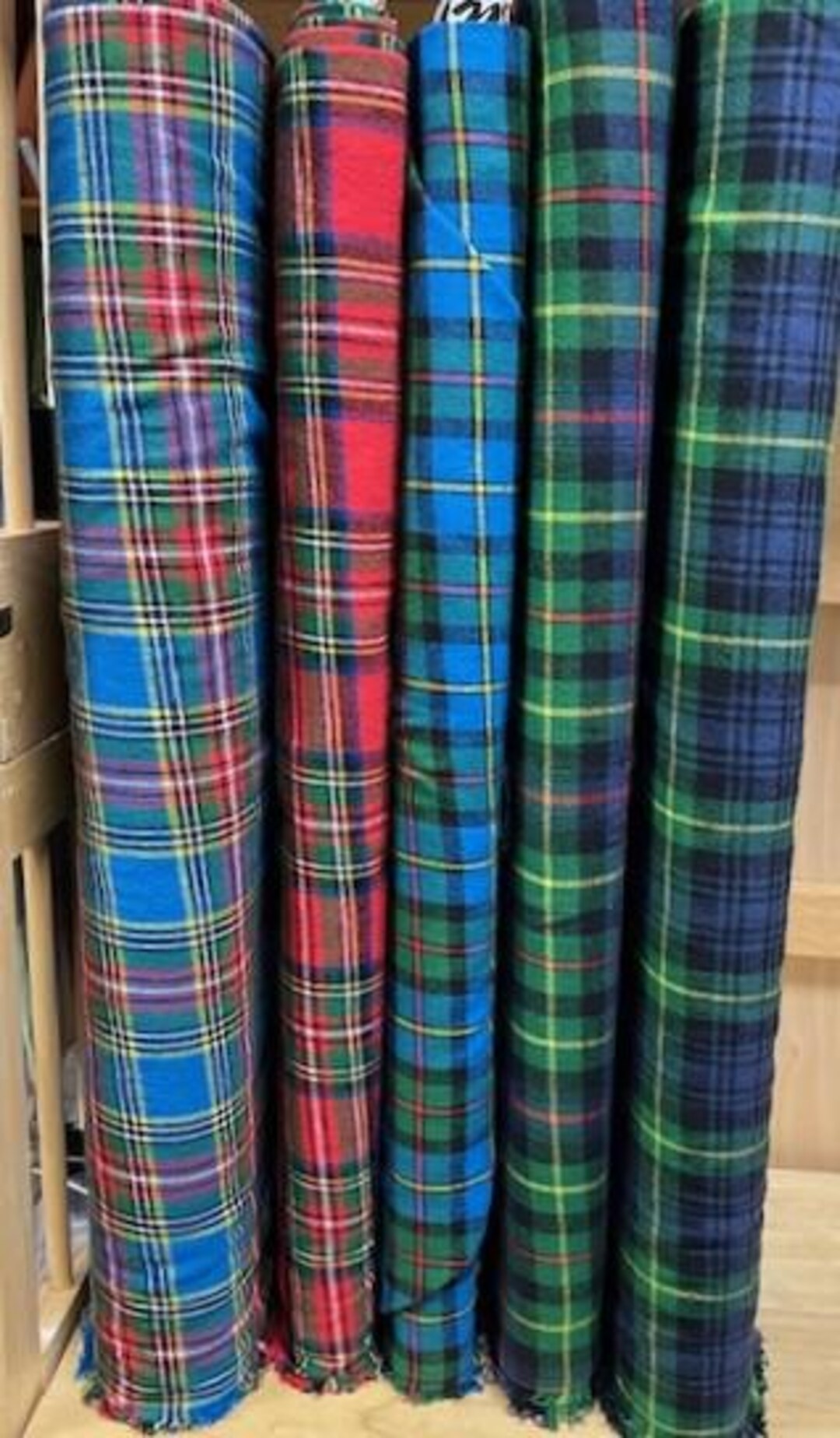 Northcott Totally Tartan Woven Cotton Flannel - Etsy