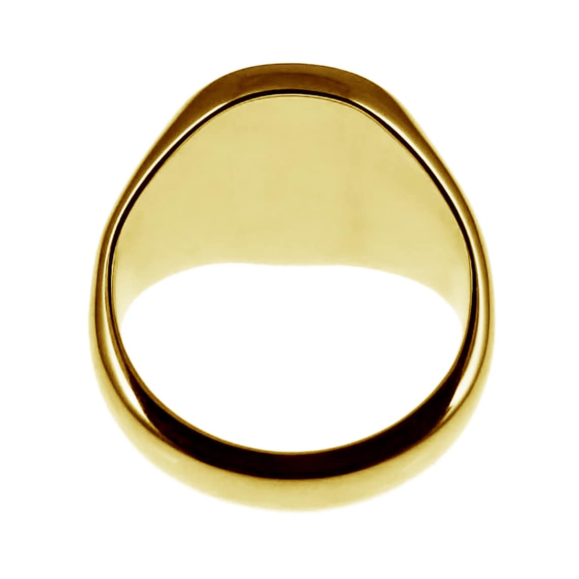 9ct Solid Gold Oval Signet Rings. Bespoke Monogramme | Etsy