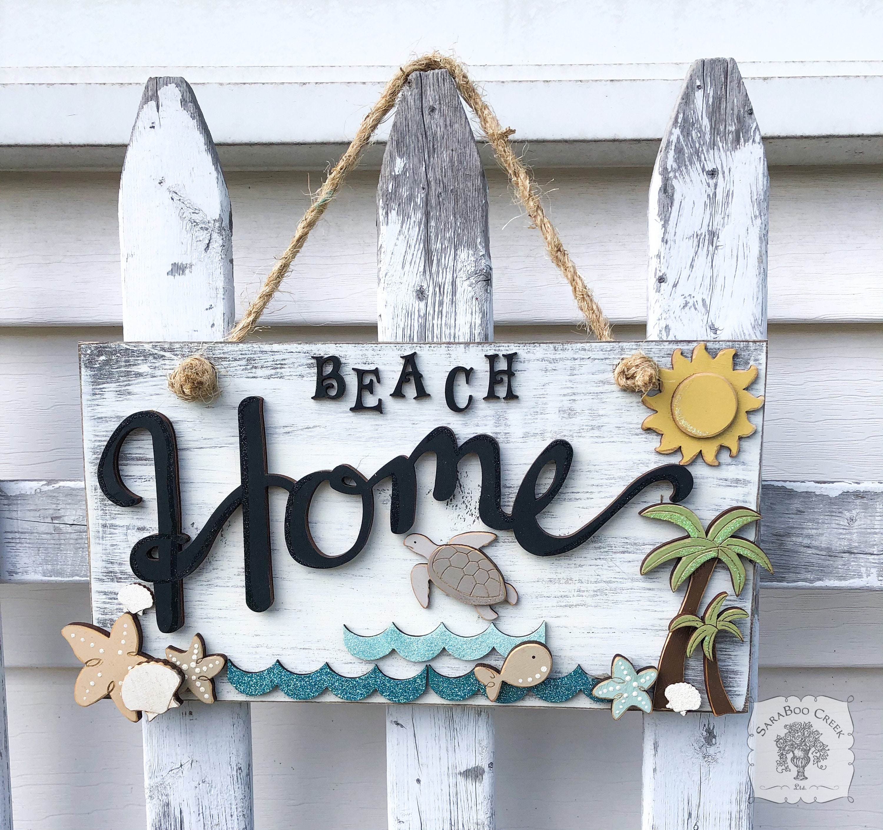 Beach House Sign Beach Themed Decor Pool Decor Beach Wall - Etsy