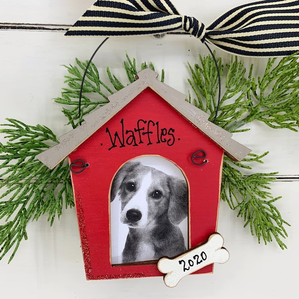 Christmas Ornament Picture Frames - Etsy