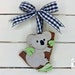 Personalized Koala Ornament - Handmade Wood Christmas Tree Ornament ...