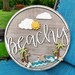 Beach Decor, Beach House Sign, Beach Themed Decor, Beach Wall Sign ...