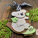 Personalized Koala Ornament - Handmade Wood Christmas Tree Ornament ...