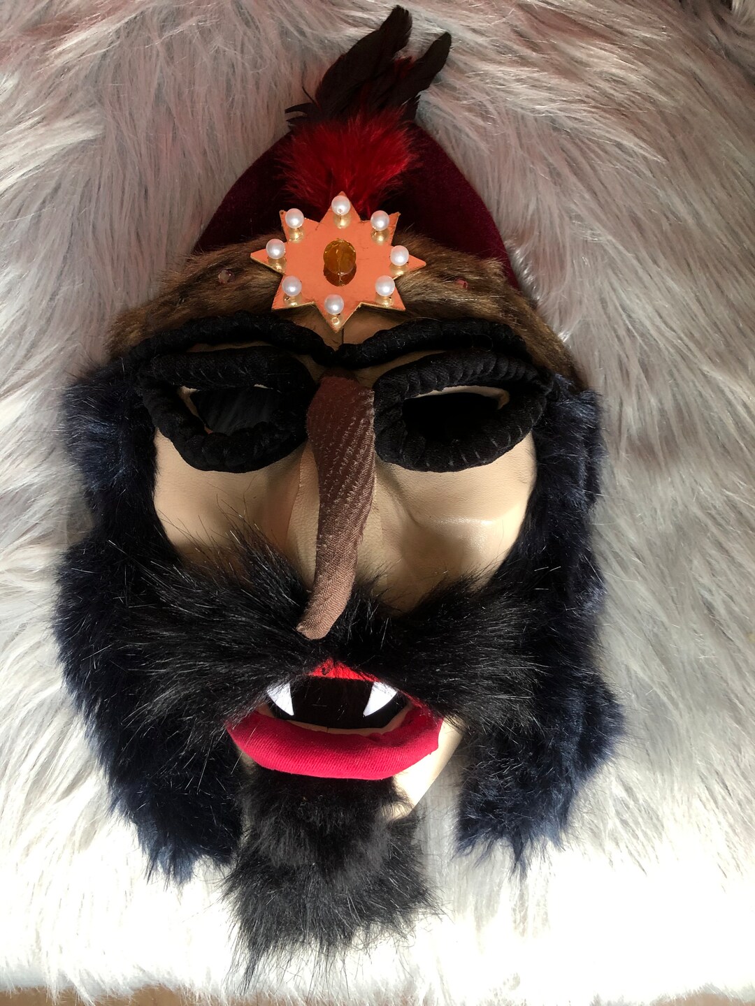 Vlad the Impaler Folkloric Mask dracula - Etsy