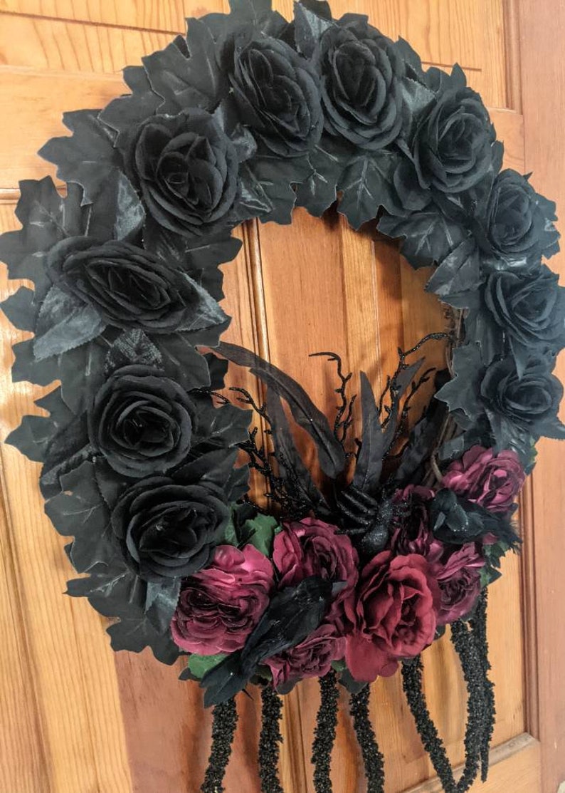 Lush Goth Wreath - Etsy