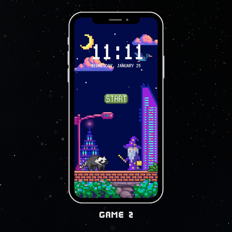 Choose Your Player Wallpaper Pack | Video Game Art | Pixel Art ...