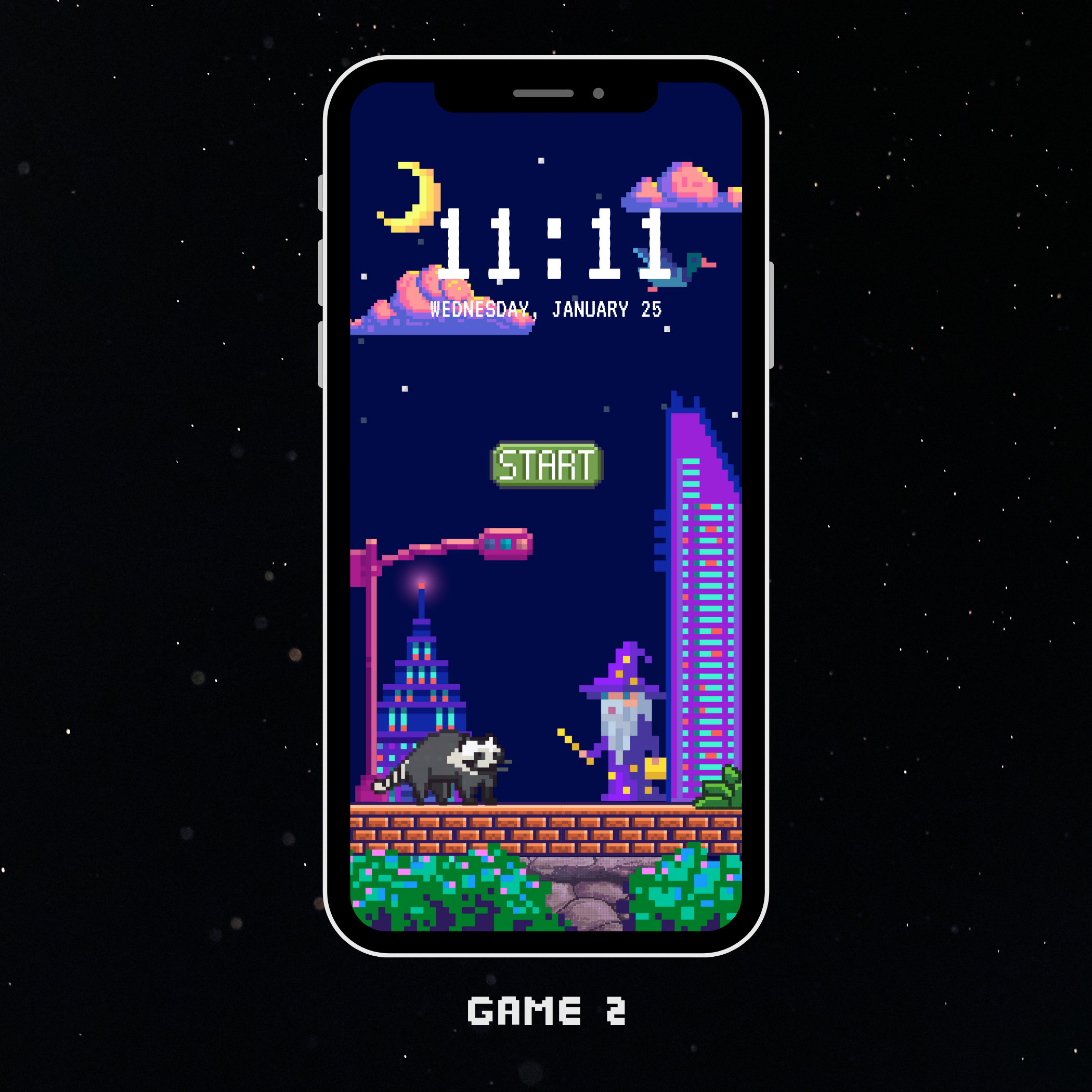 Choose Your Player Wallpaper Pack Video Game Art Pixel Art Wallpaper ...