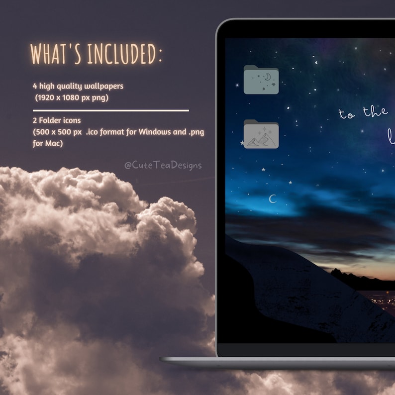 Velaris City of Starlight Desktop Wallpaper: ACOTAR Bookish Screensaver ...