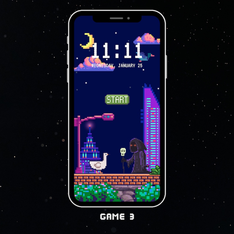 Choose Your Player Wallpaper Pack | Video Game Art | Pixel Art ...