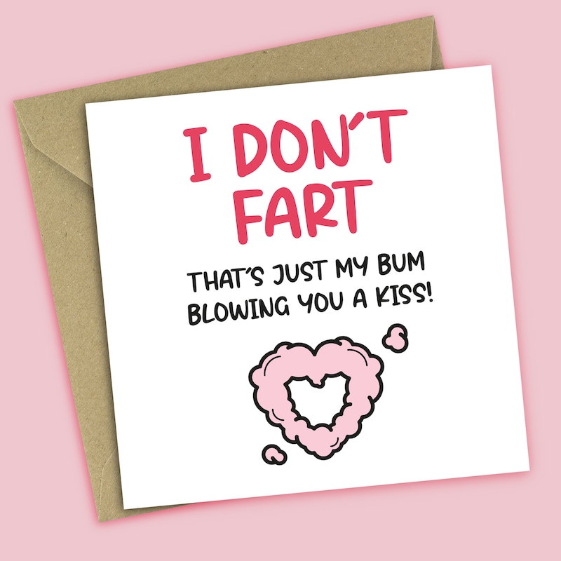 Fart Card - Etsy UK