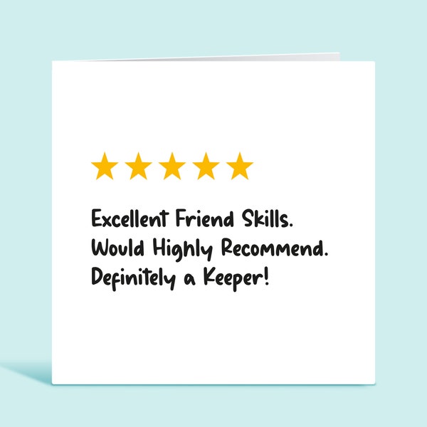 Funny Friend Card - Etsy