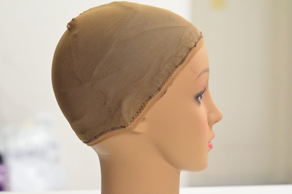 100 mulberry Silk Lined Wig Cap With Wig Grip Stocking Wig Cap Brown Black Nude Colors Available Etsy