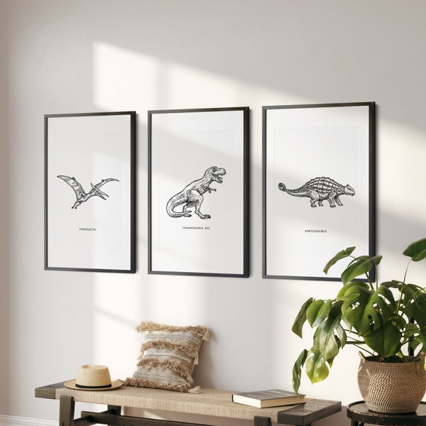 Dinosaur Posters - Etsy
