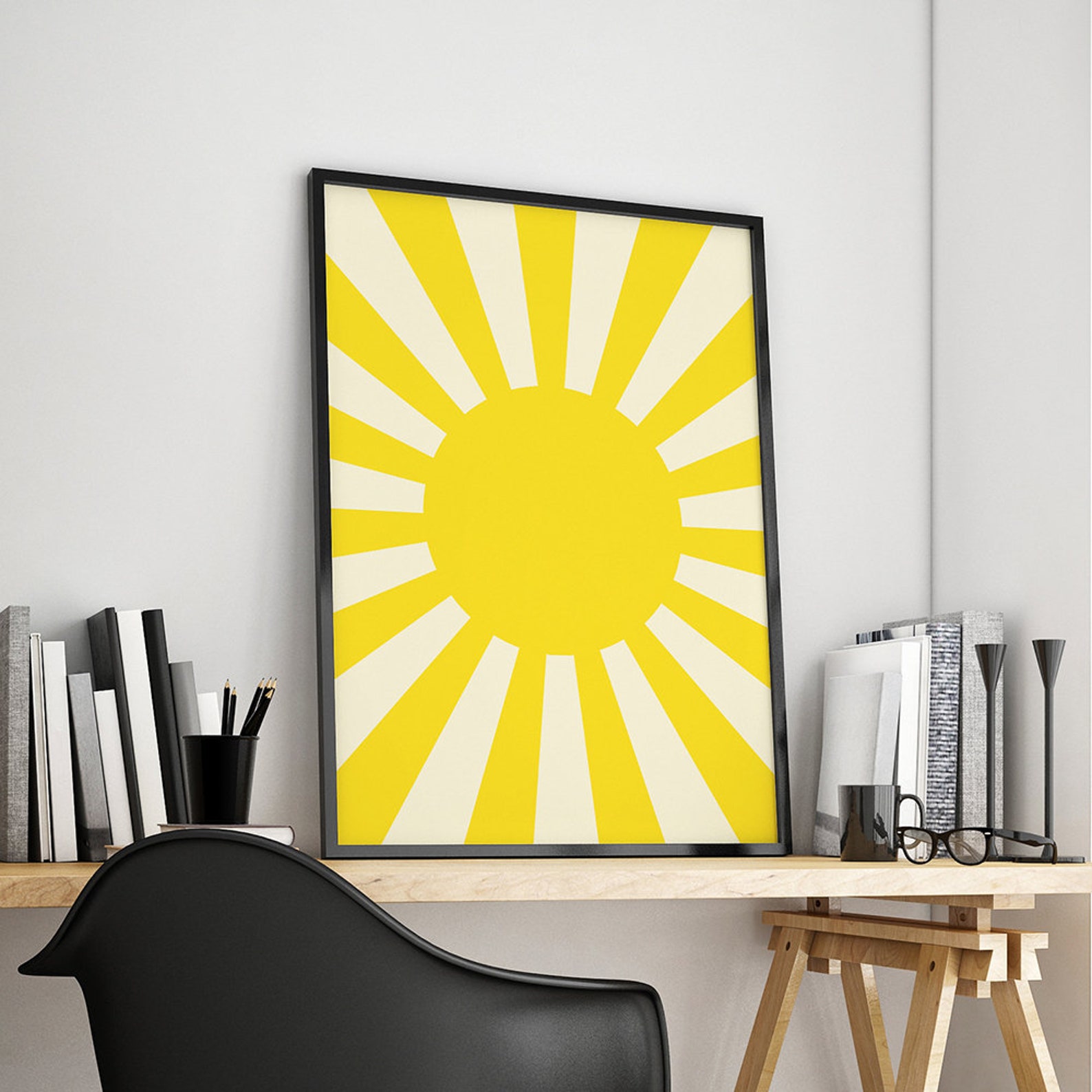 Sun Print Sun Poster Sun Nursery Wall Art Sun Printable - Etsy