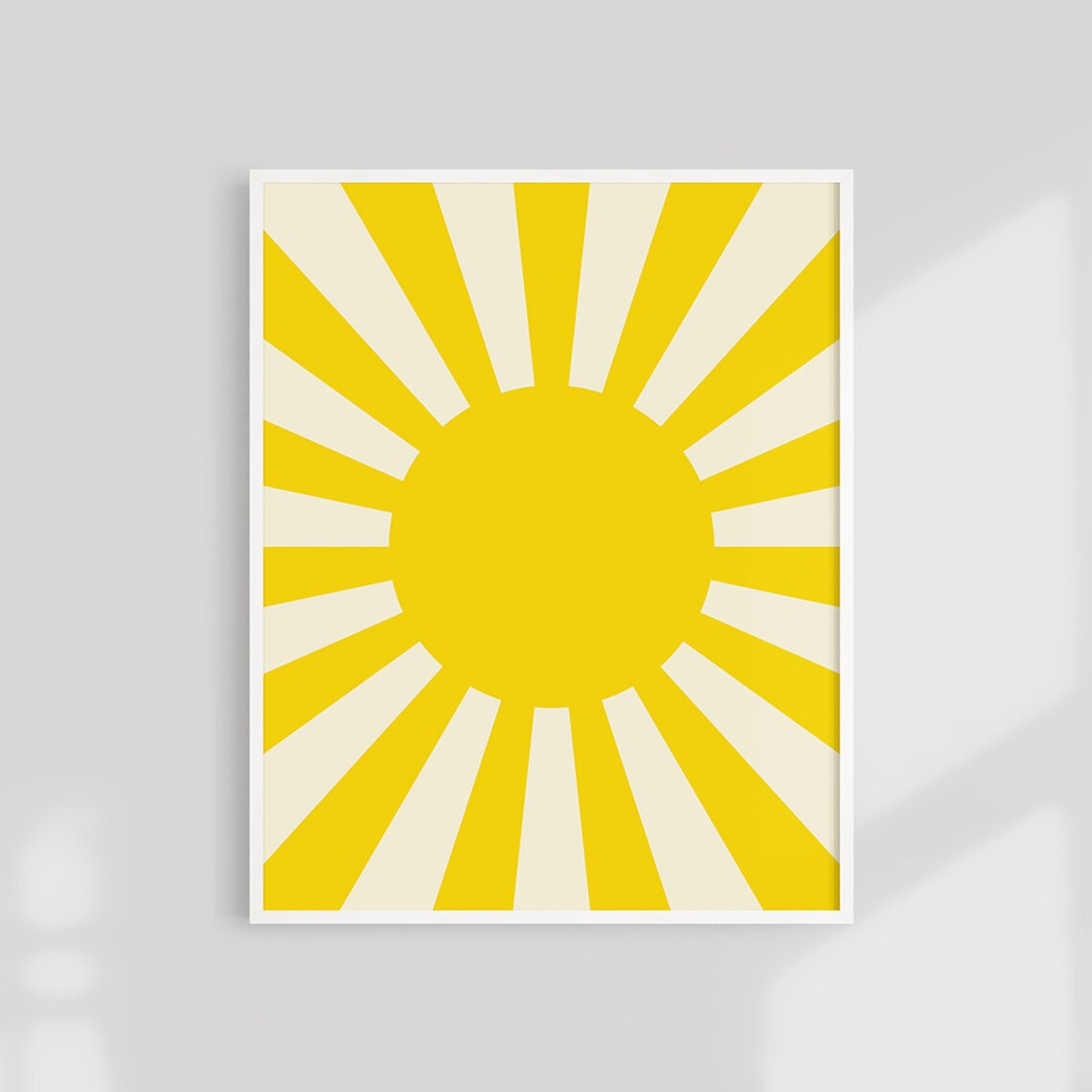 Sun Print Sun Poster Sun Nursery Wall Art Sun Printable - Etsy