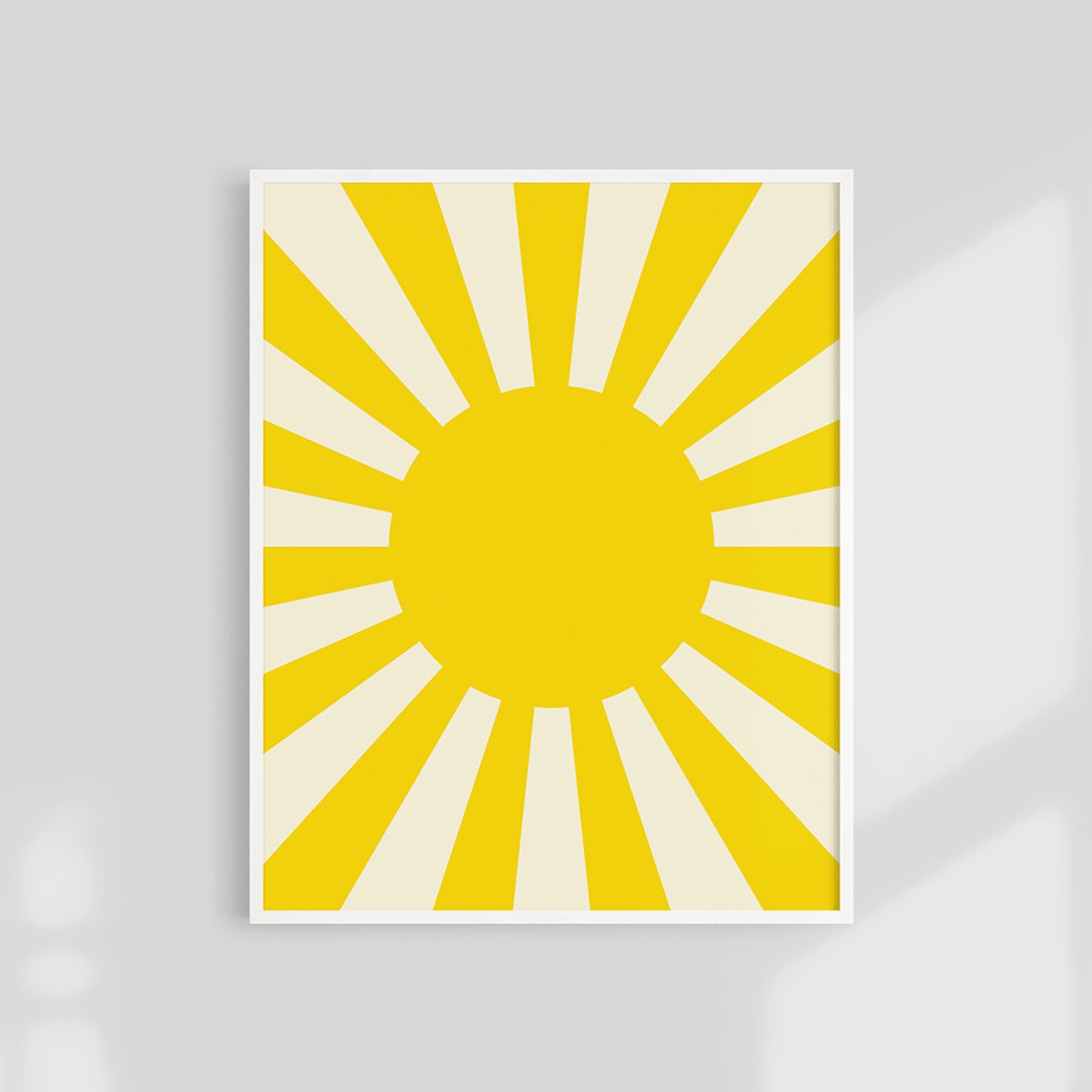 Sun Print Sun Poster Sun Nursery Wall Art Sun Printable - Etsy