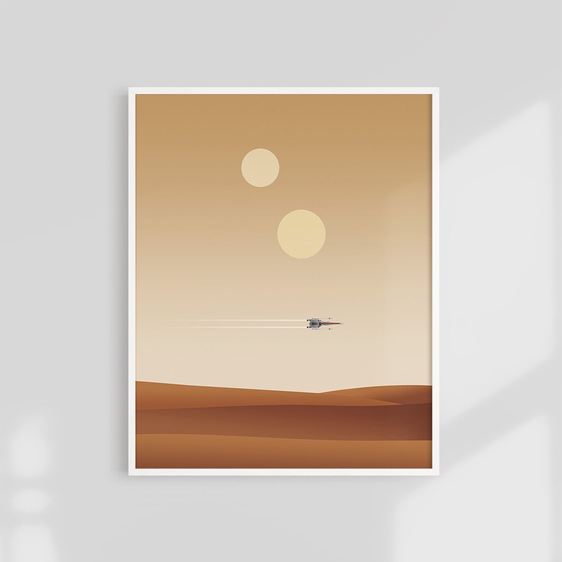 Star Wars Poster Space Wall Art Star Wars Print Minimalist - Etsy