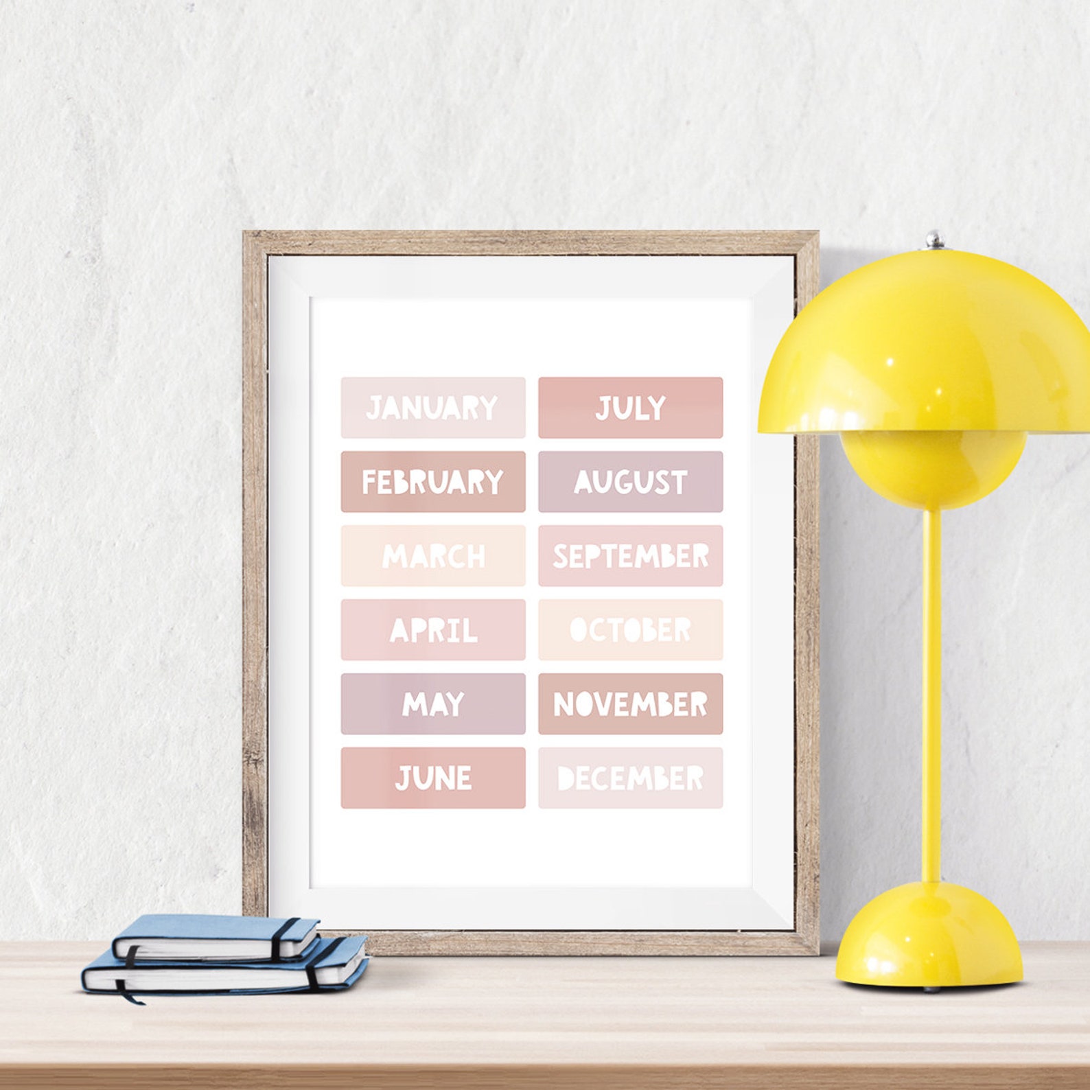 Neutral Classroom Decor Educational Prints Set of 4 - Etsy