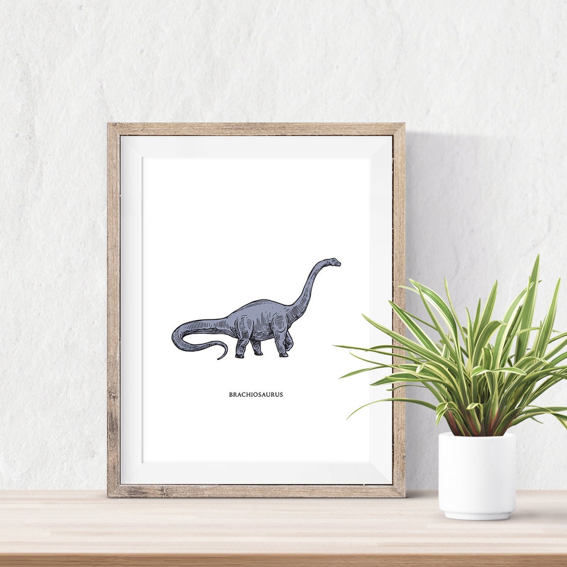 Dinosaur Print Dinosaur Poster Dinosaur Wall Art Set of 4 - Etsy
