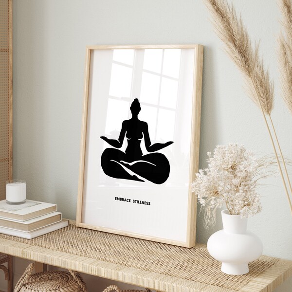 Yoga Studio Art - Etsy