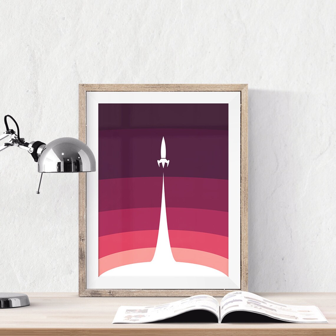 Rocket Poster Rocket Print Space Print Rocket Printable - Etsy