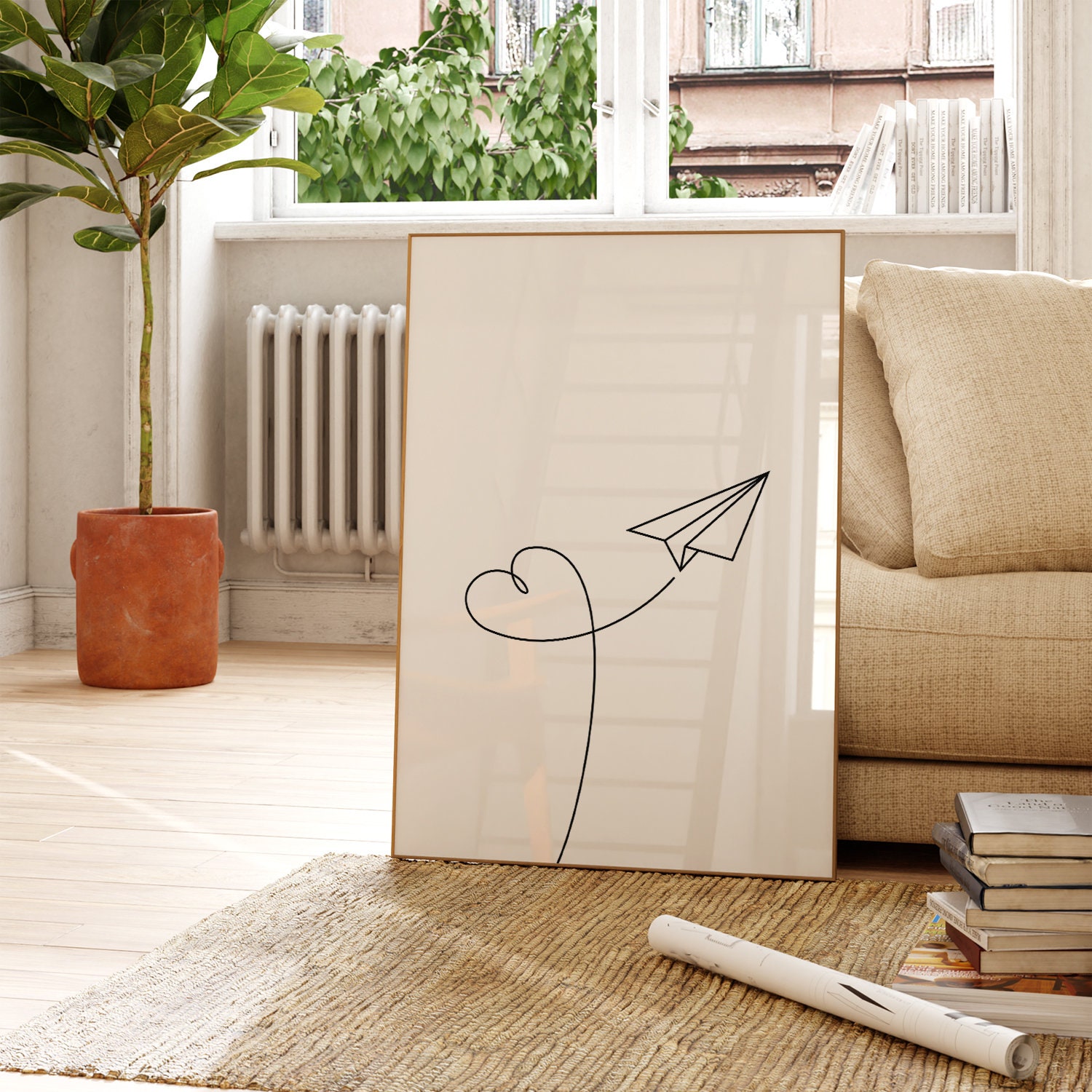 Paper Plane Print Airplane Printable Nursery Print - Etsy