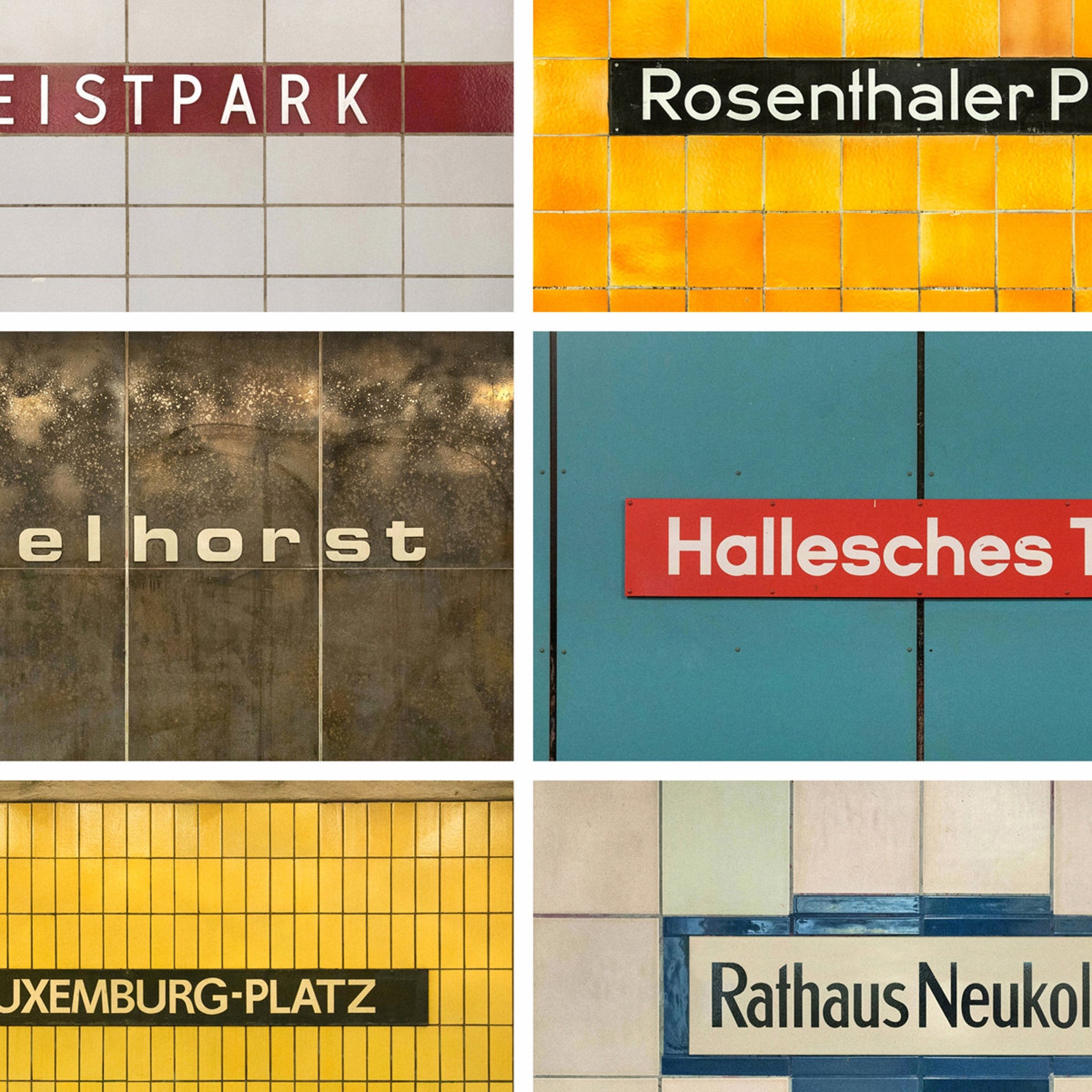 Berlin Poster Berlin Subway Art Berlin Print Urban Photo - Etsy