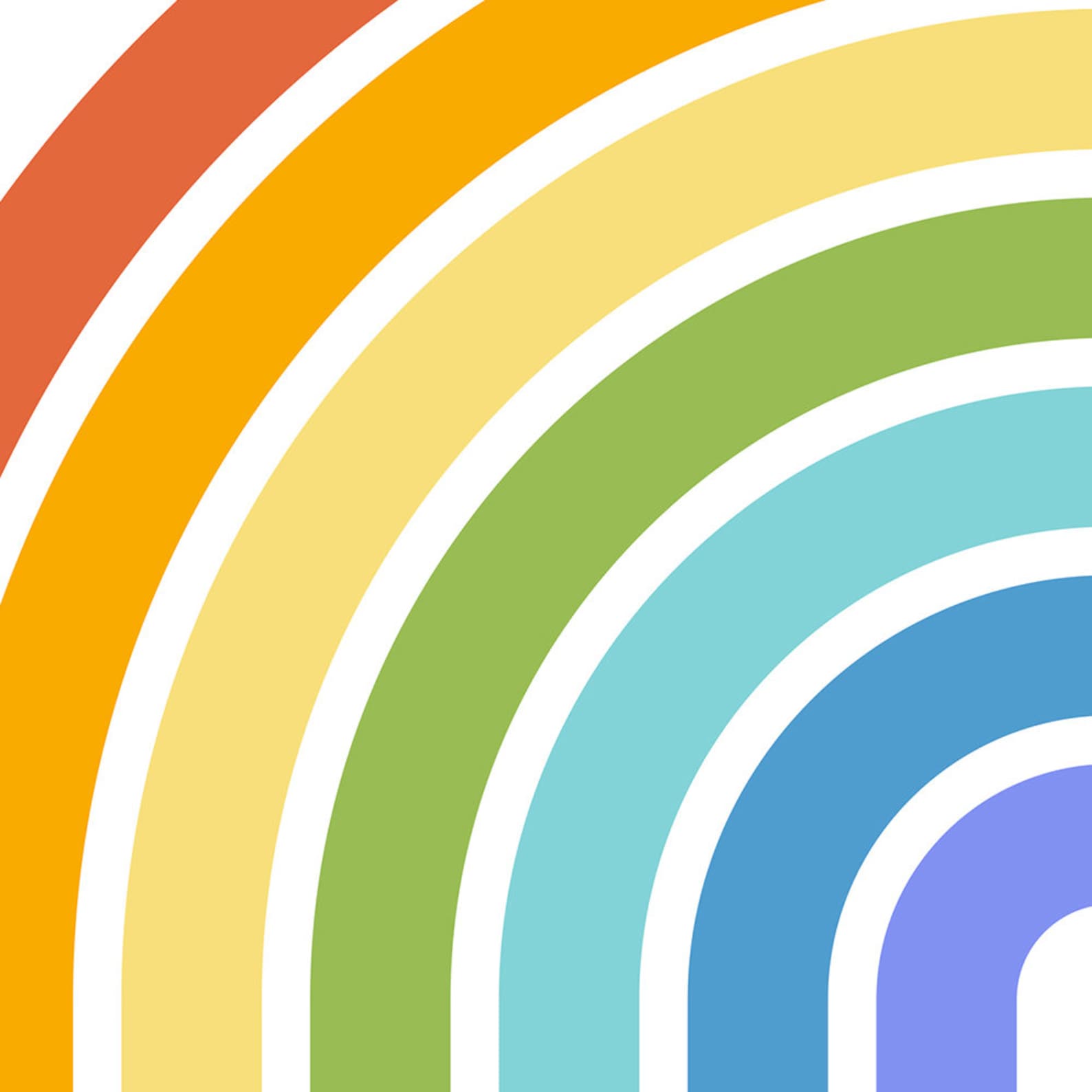 Rainbow Print Rainbow Poster Raibow Printable Children Room - Etsy