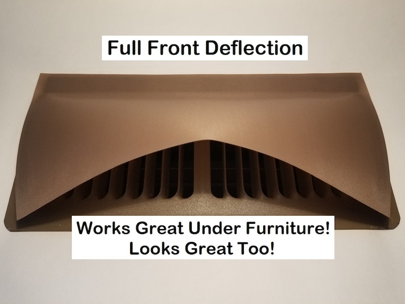 Ecosail Grey Directable Air Deflector for Steel Vents, Auto Closes to ...