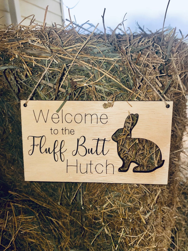 Rabbit Hutch Signs - Etsy