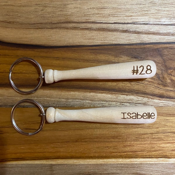 Baseball Keychain - Etsy