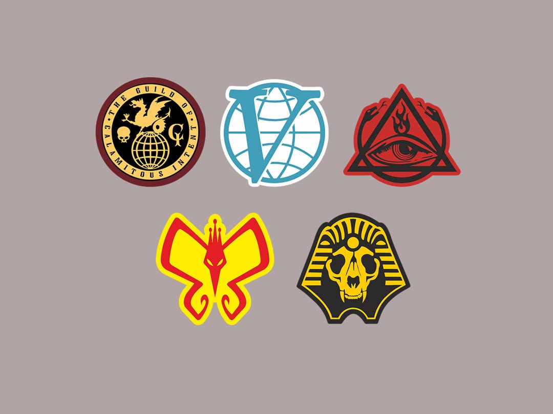 Venture Bros - 5 Sticker Pack 55mm - Etsy