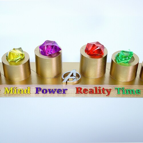 Avengers: Endgame INFINITY STONES W/ L.E.D. CASE | Etsy