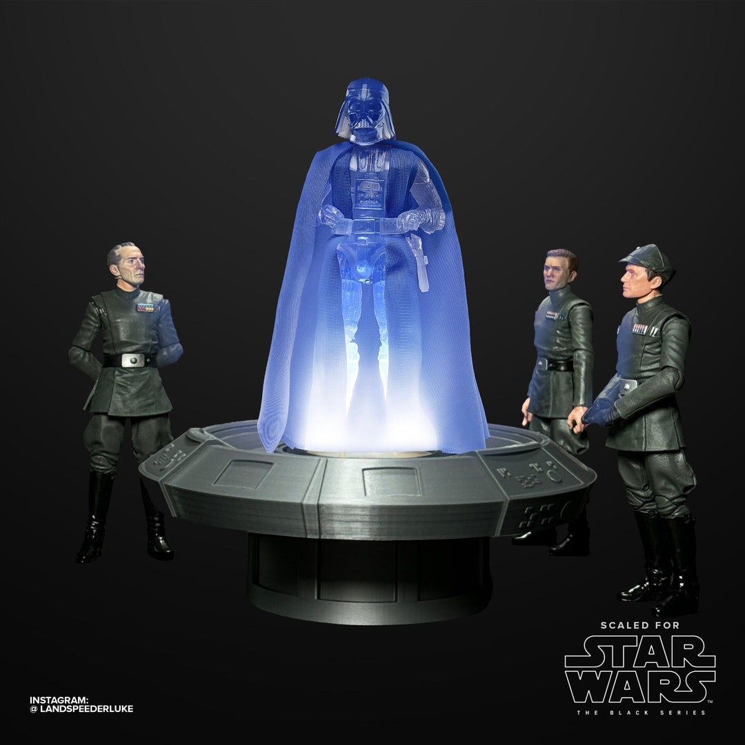 Star Wars Black Series HOLOTABLE for Holocomm Collection 3D Printed ...
