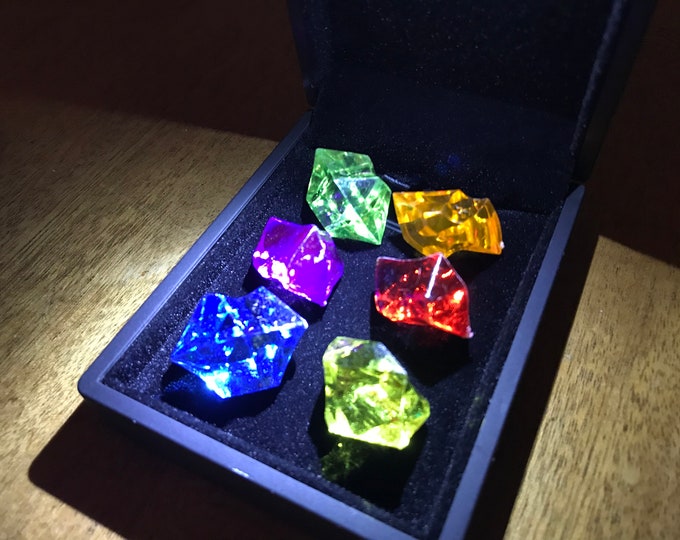 Avengers: Endgame INFINITY STONES W/ L.E.D. CASE - Etsy