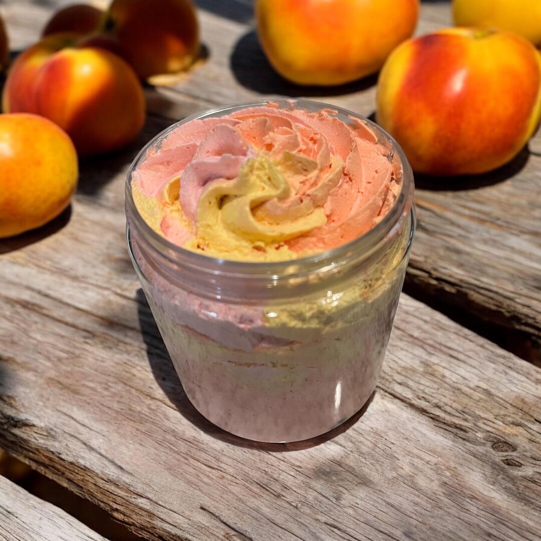 Georgia Peach Whipped Soap and Shaving Cream, Gifts for Her ...