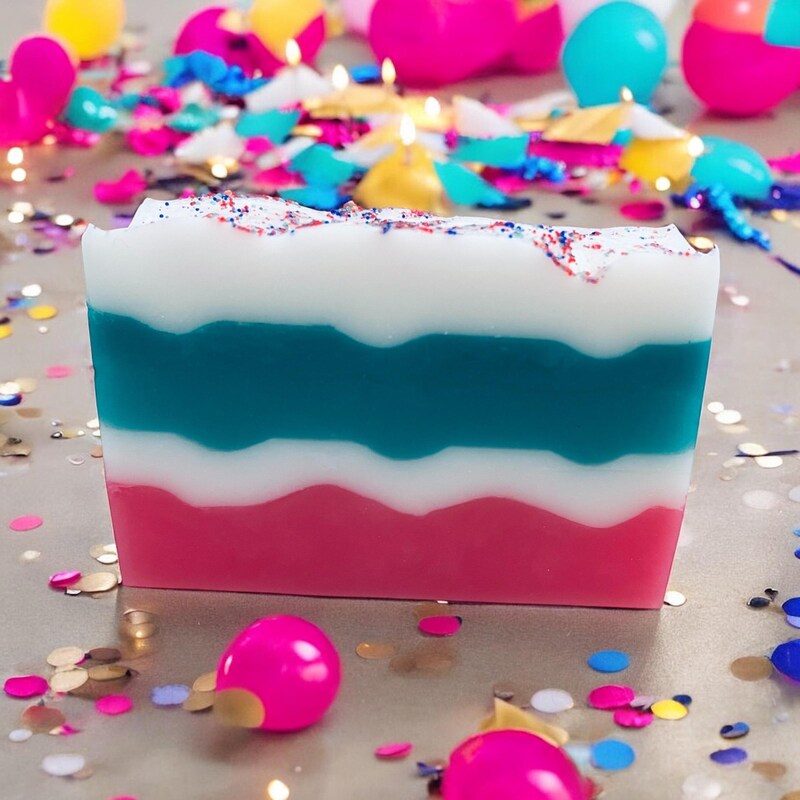 Birthday Cake Soap - Etsy
