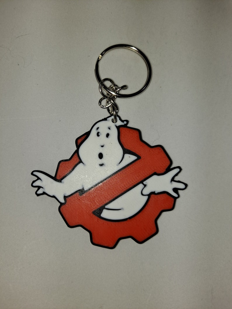 Ghostbusters Engineering Logo Keychain - Etsy