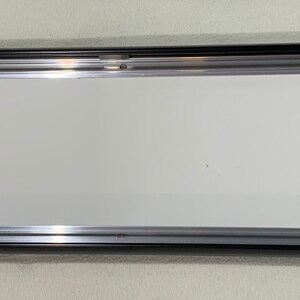 TWO 2.5"x11" Mylar Movie Poster Snap Frame From the Movie Poster Light ...